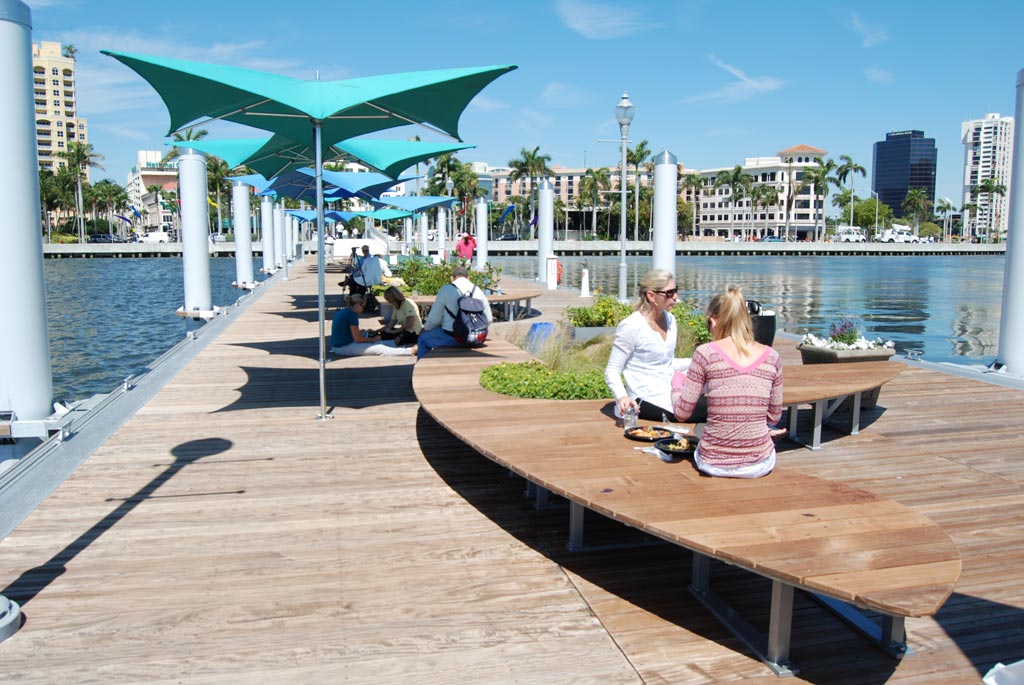 Dock At A Beach